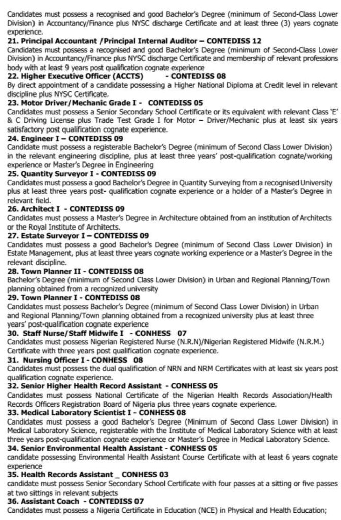 Federal Polytechnic Orogun is Hiring! See How to Apply for Academic ...